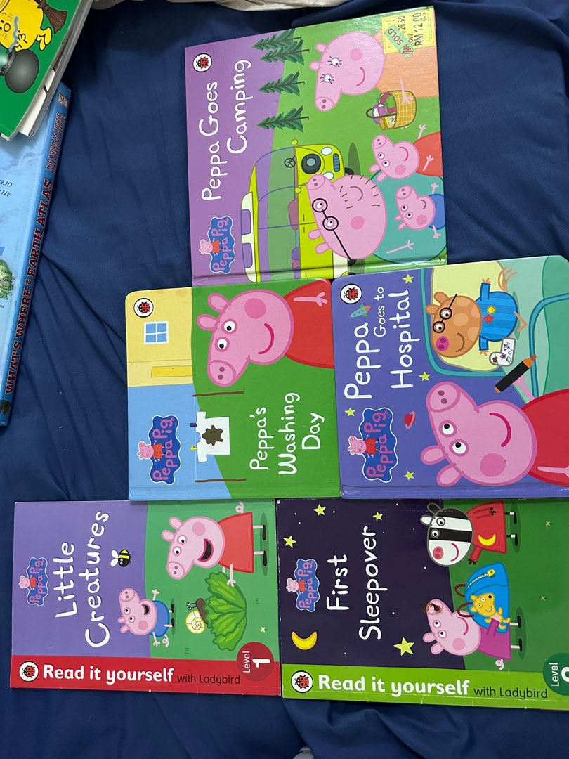 Peppa pig storybooks, Hobbies & Toys, Books & Magazines, Children's ...