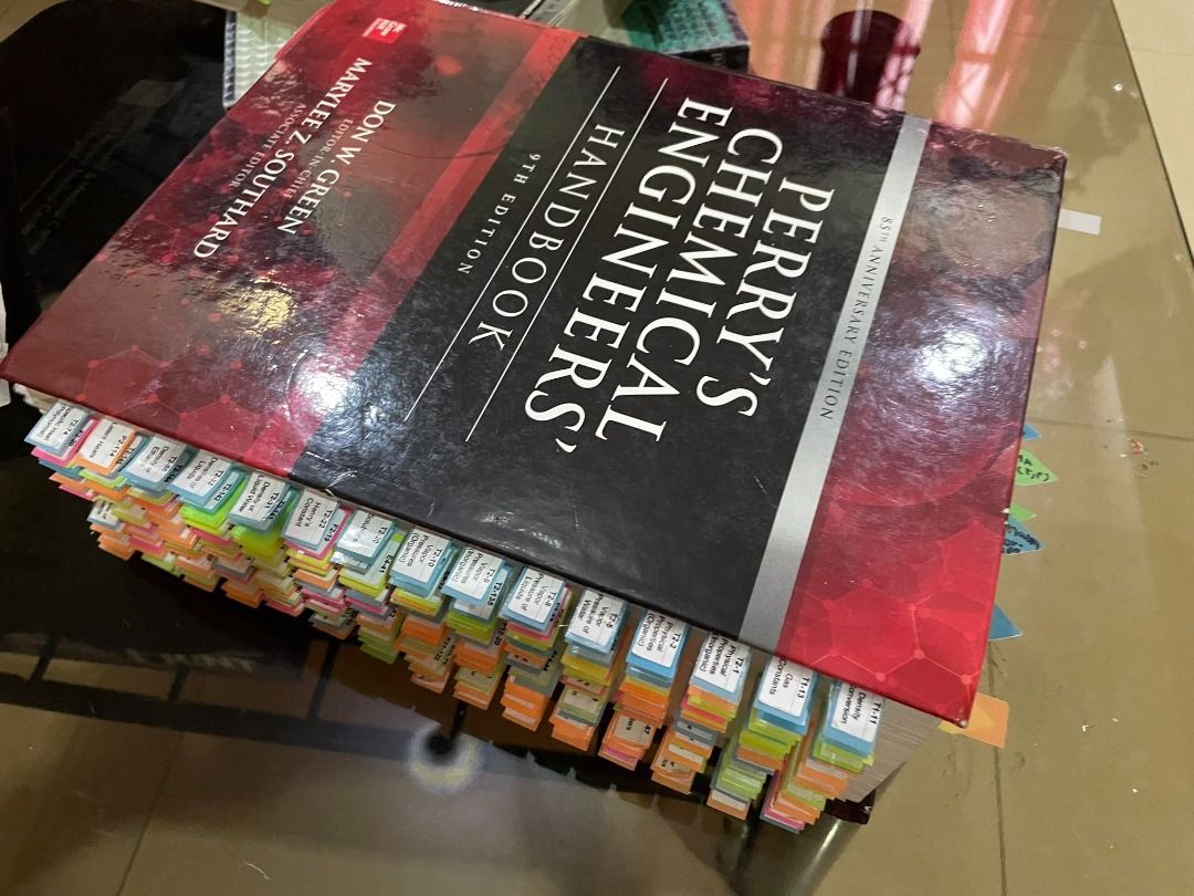 WITH FREEBIES!! Perry's Chemical Engineers' Handbook (9th Ed) , Hobbies ...