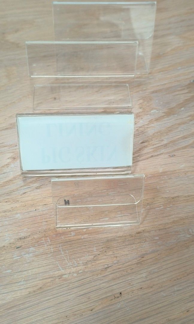 Perspex stands, shoe displays, Everything Else on Carousell