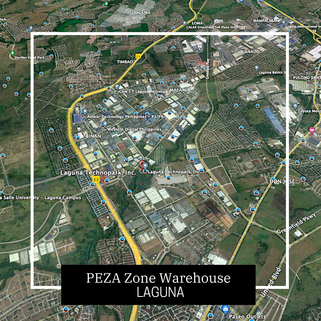 PEZA Zone Warehouse for Lease in Laguna Technopark, Sta. Rosa, Laguna ...