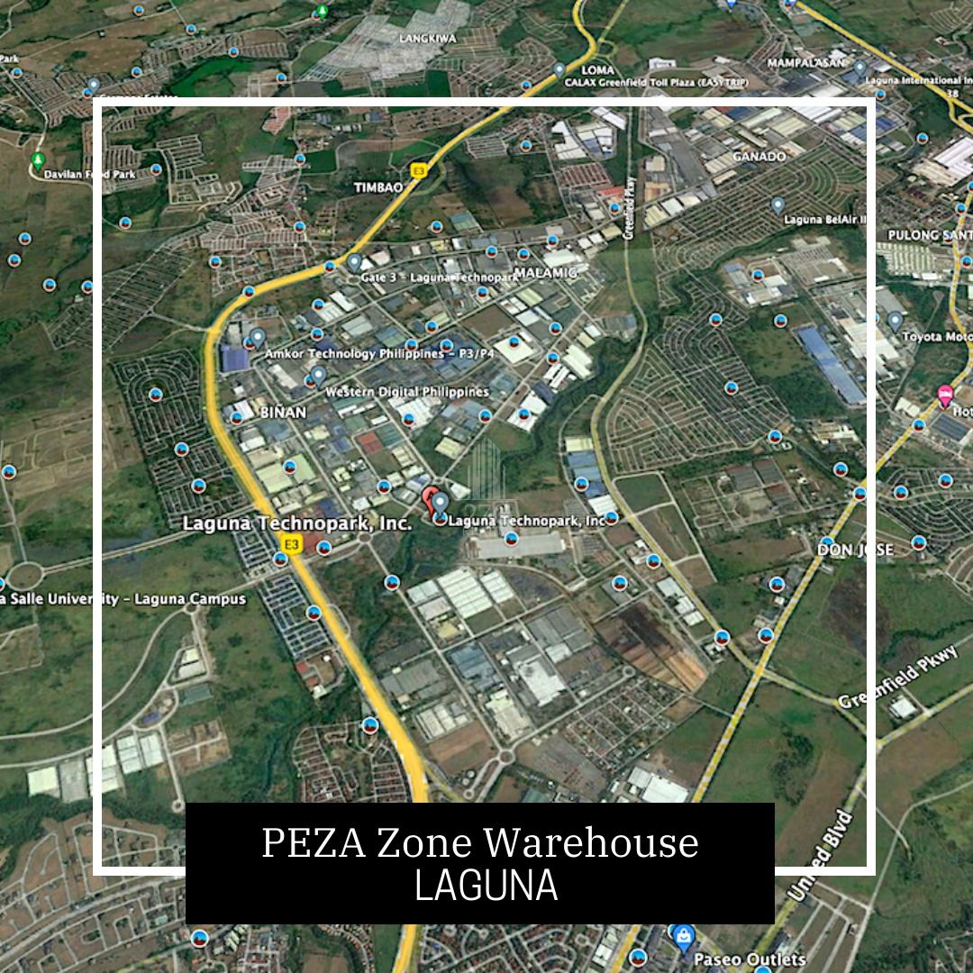 PEZA Zone Warehouse for Lease in Laguna Technopark, Sta. Rosa, Laguna ...