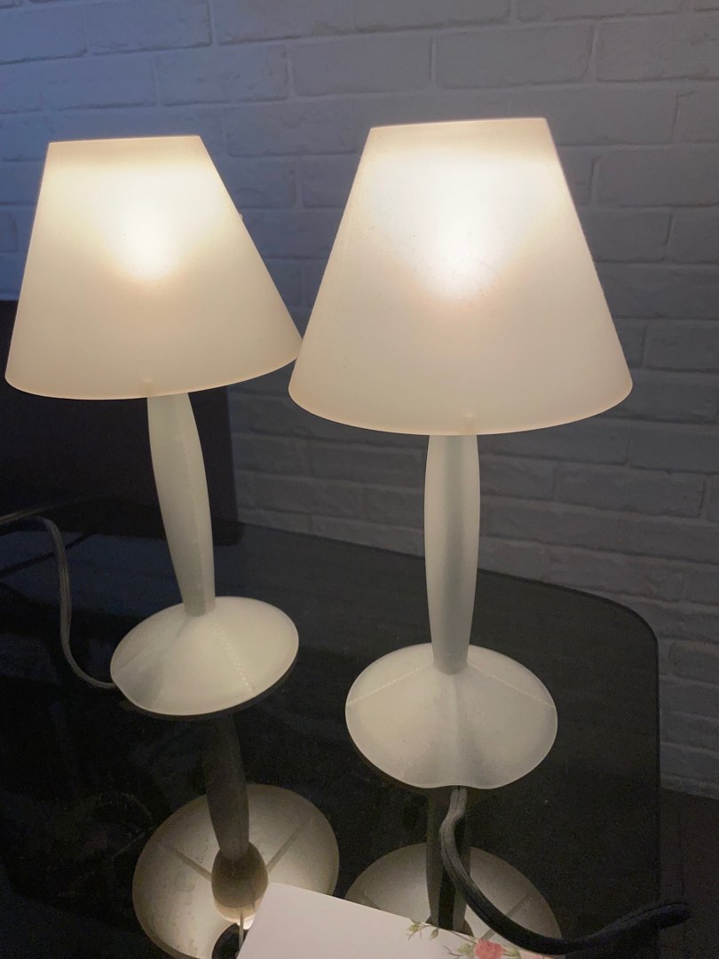 Philip Starck Lamps (Selling as a Pair), Furniture & Home Living ...