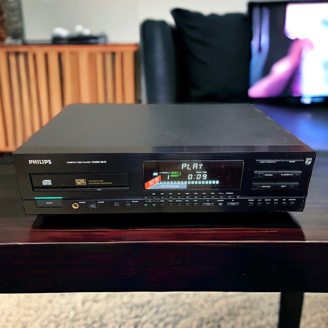 Philips Compact Disc Player CD850 MK2 Made In Belgium, Audio, Portable ...