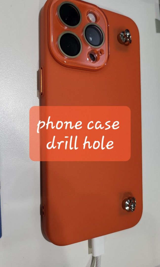 Phone case drill hole service, Mobile Phones & Gadgets, Mobile & Gadget ...