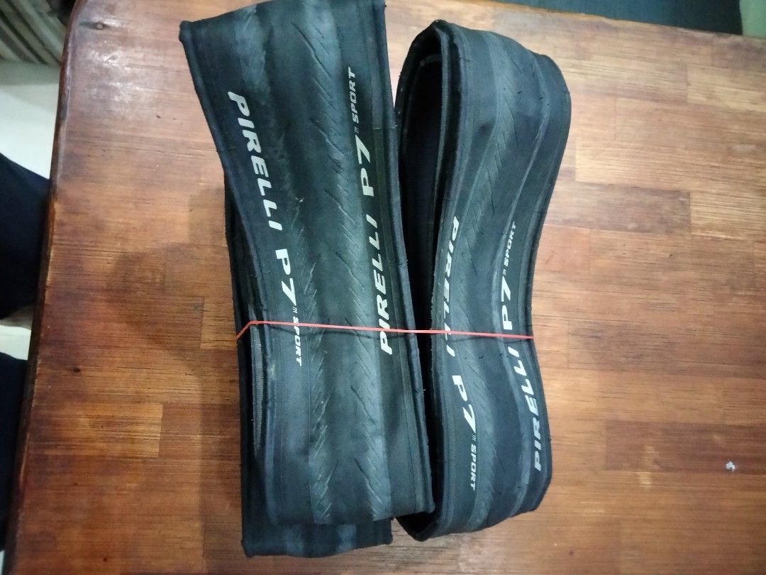Pirelli p7 sport tyers, Sports Equipment, Bicycles & Parts, Parts ...