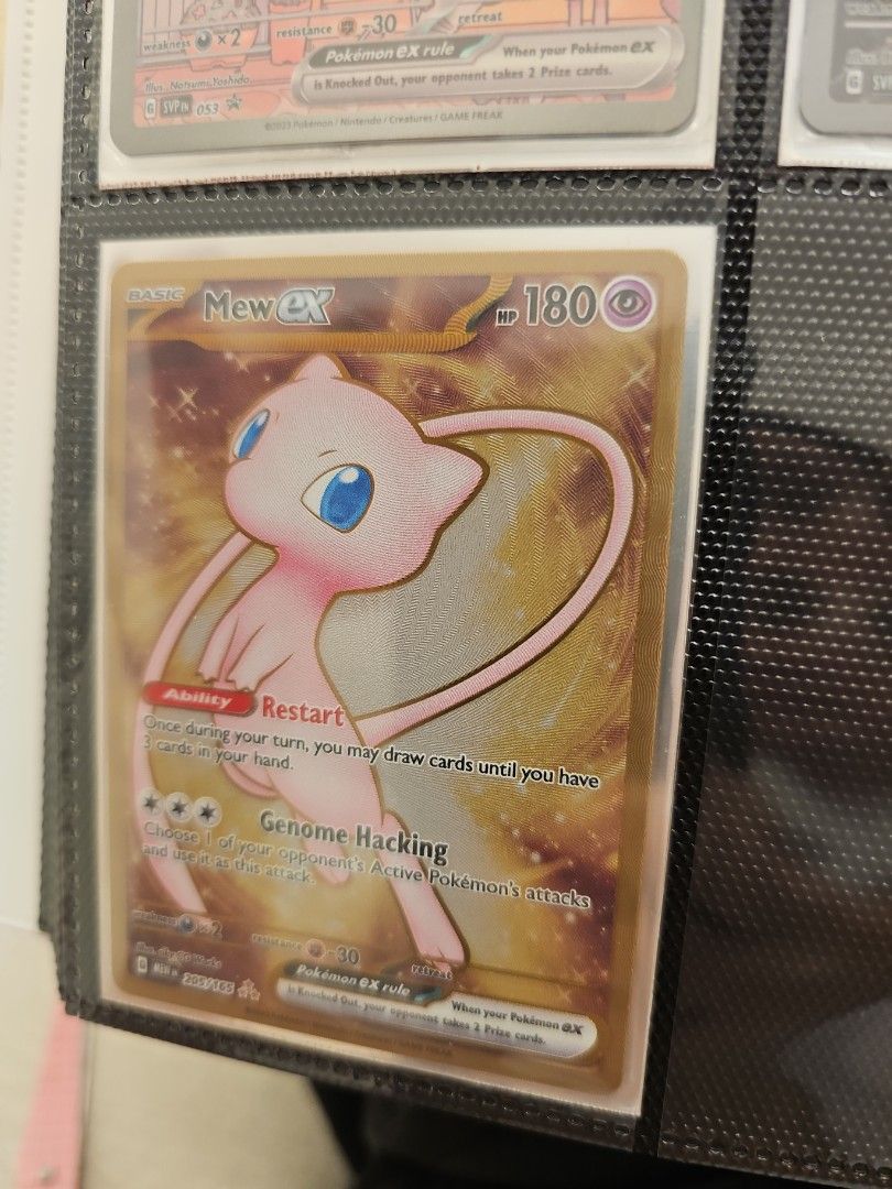 Pokemon 151 mew metal card, Hobbies & Toys, Memorabilia & Collectibles ...