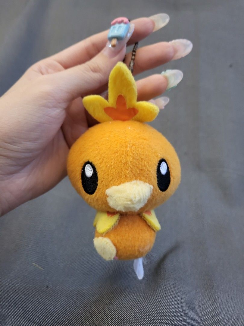 Pokemon Torchic Banpresto Plushie Keychain, Hobbies & Toys, Toys ...