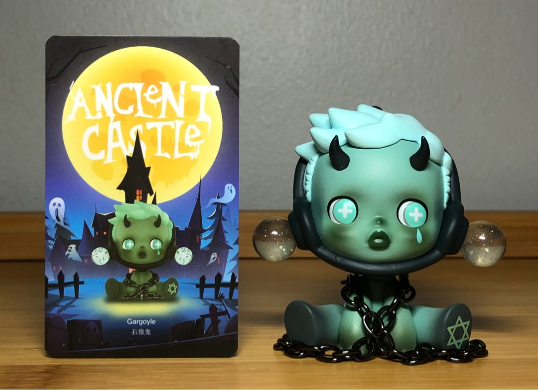Pop Mart Skullpanda Ancient Castle Gargoyle, Hobbies & Toys, Toys ...