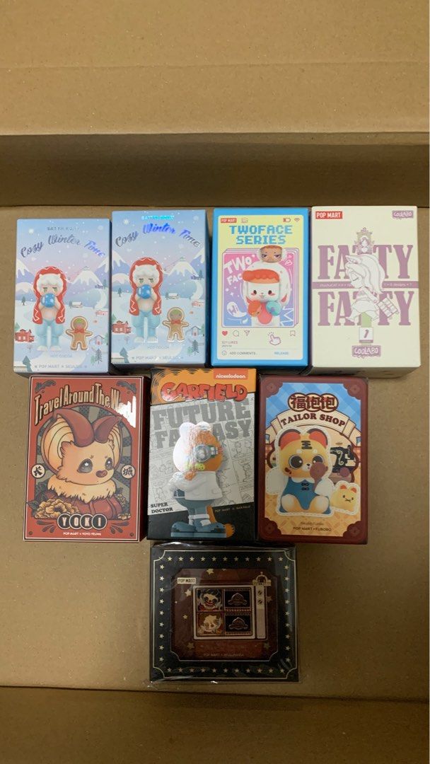 Popmart Blind Boxes, Hobbies & Toys, Toys & Games on Carousell