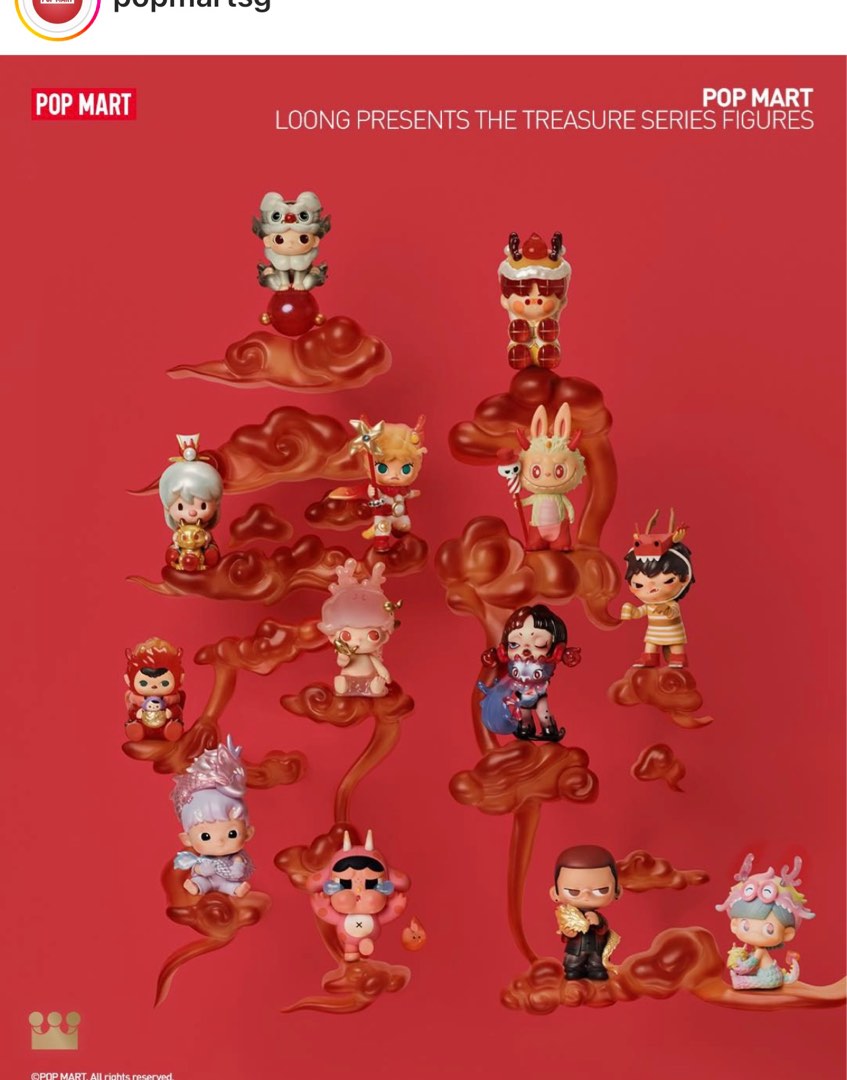 Popmart CNY 2024, Hobbies & Toys, Toys & Games on Carousell