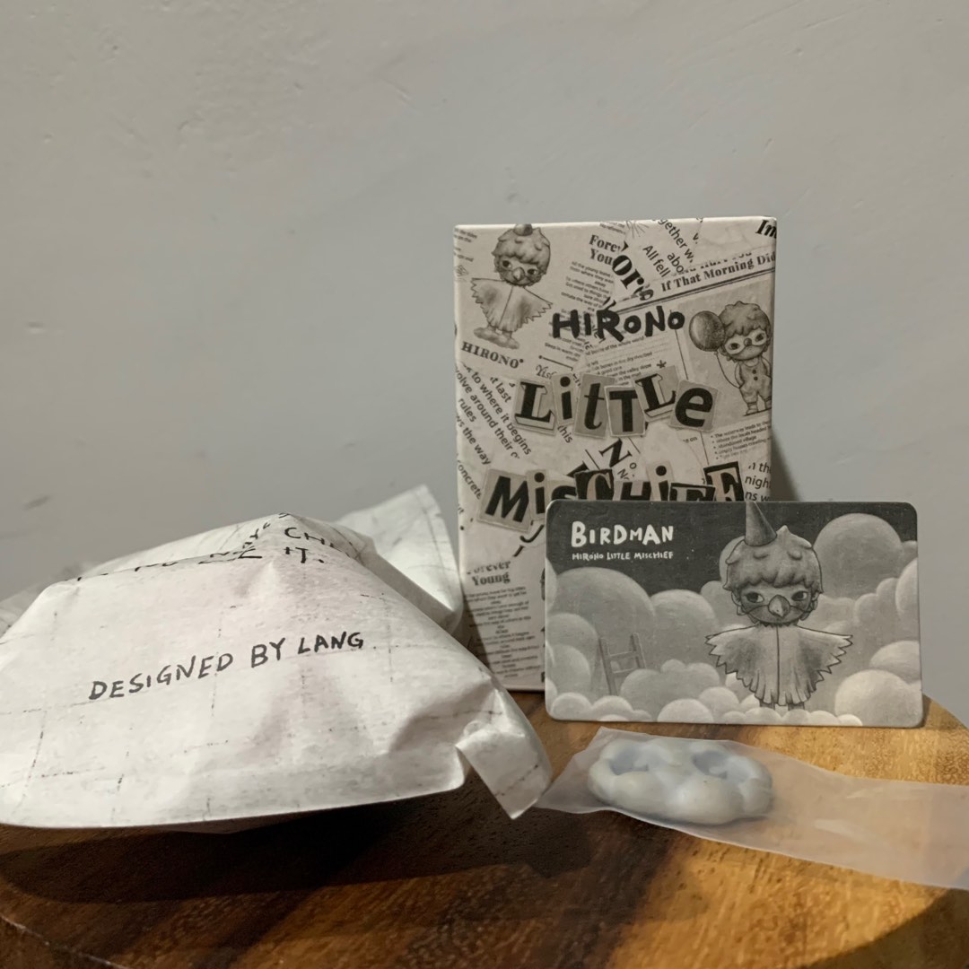 Popmart Hirono Little Mischief Birdman, Hobbies & Toys, Toys & Games on ...