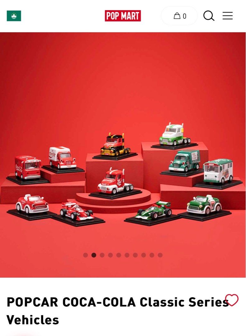 Popmart Popcar Coca Cola Coke Truck, Hobbies & Toys, Collectibles ...