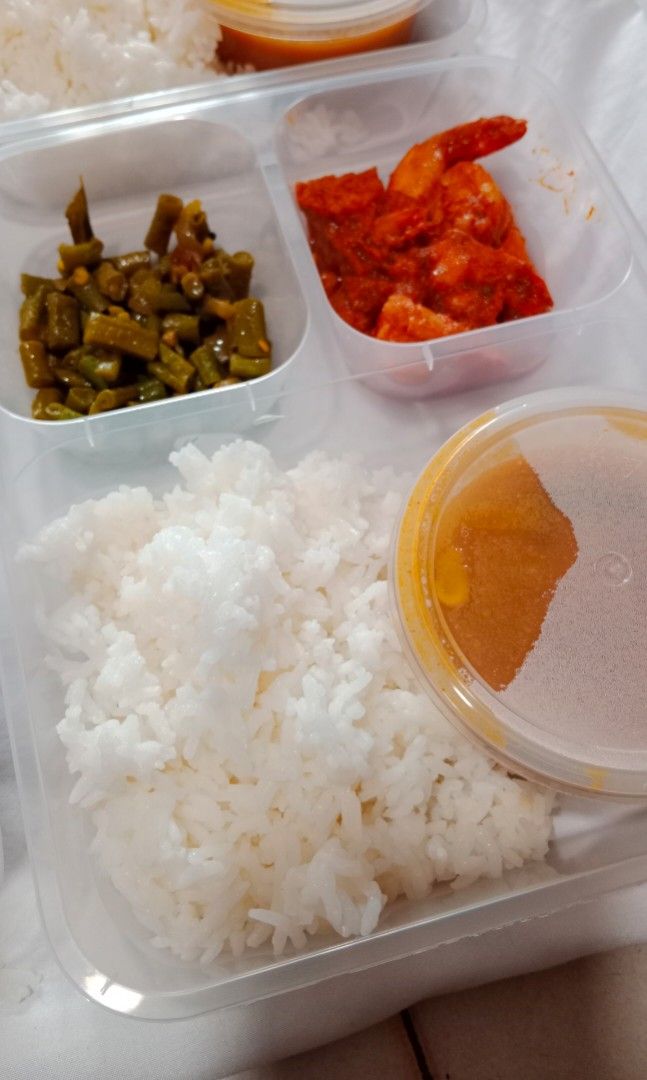 Prawn Bento Set Meal/Catering, Food & Drinks, Local Eats on Carousell