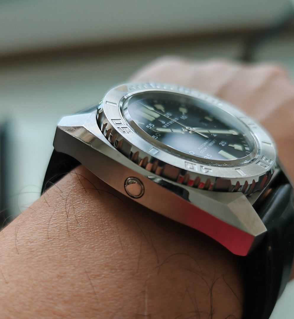 Prometheus Piranha automatic diver watch, Luxury, Watches on Carousell