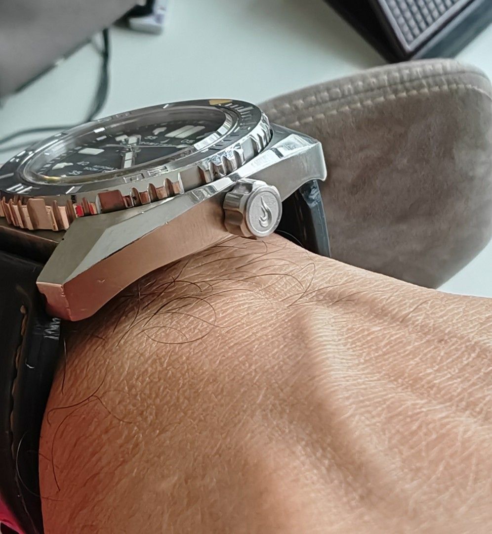 Prometheus Piranha automatic diver watch, Luxury, Watches on Carousell