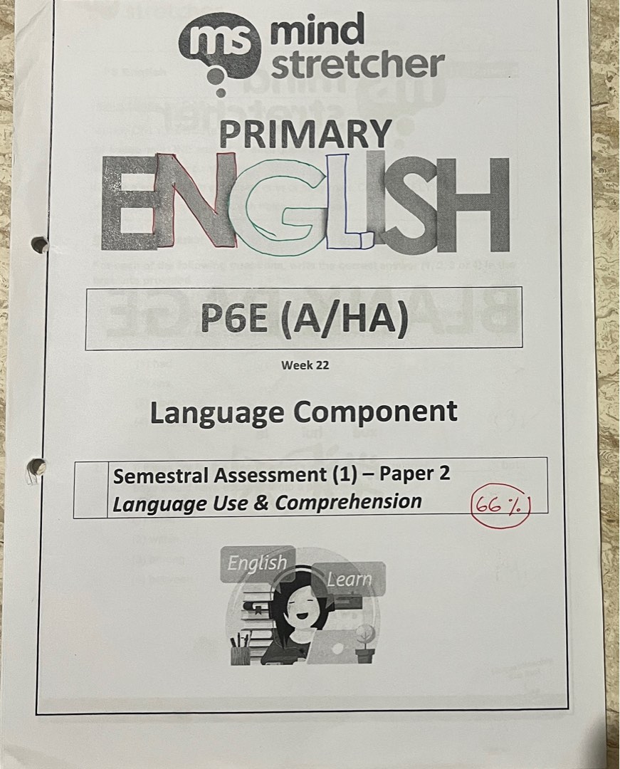 PSLE English Mind stretcher HA/ GEP, Hobbies & Toys, Books & Magazines ...