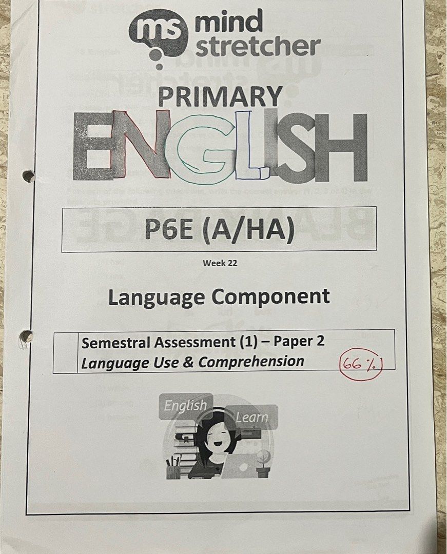 PSLE English Mind stretcher HA/ GEP, Hobbies & Toys, Books & Magazines ...