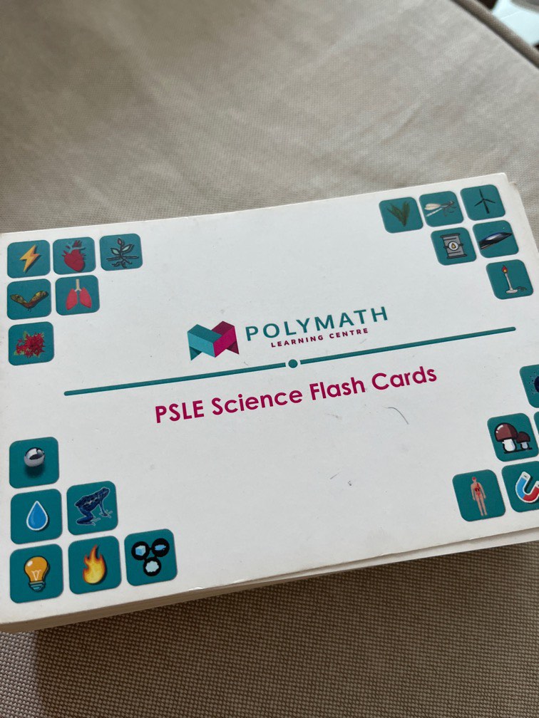 PSLE Science flash cards, Everything Else on Carousell