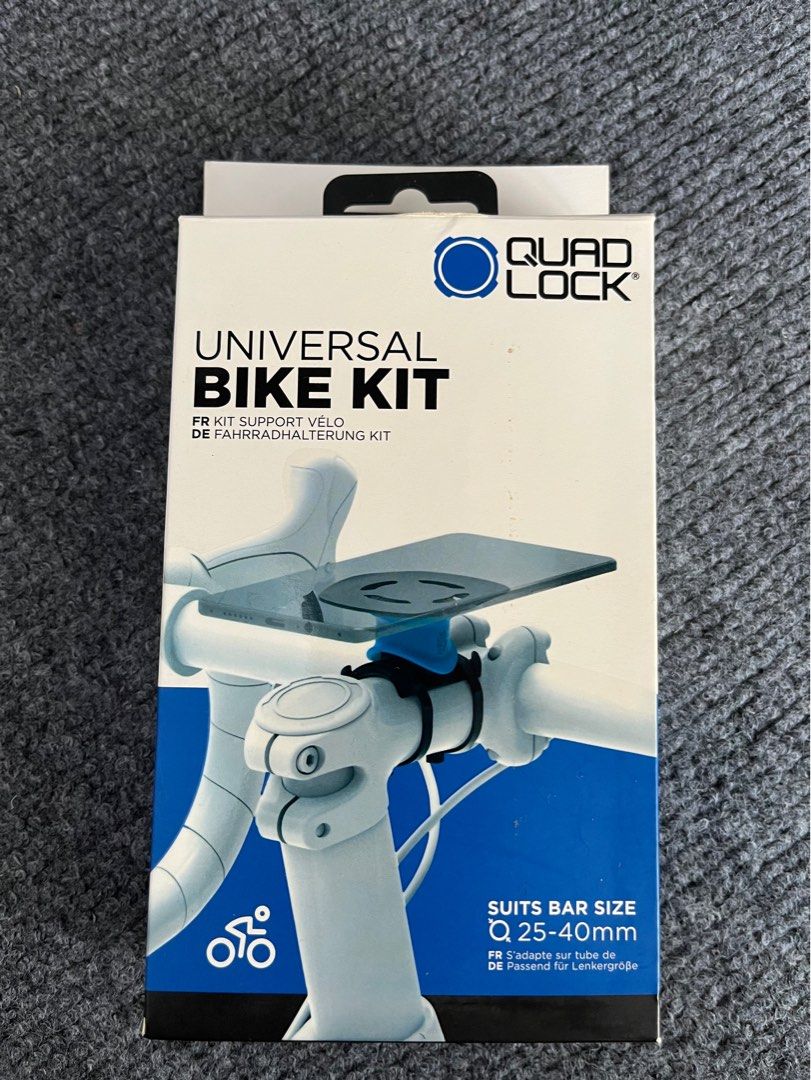 Quad lock Universal Bike kit, Sports Equipment, Bicycles & Parts, Parts ...