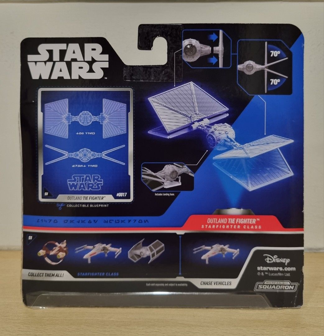 (Rare) Outland TIE Fighter - Star Wars Micro Galaxy Squadron - Series 1 ...