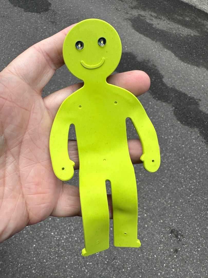 絕版日本Raymay 人型LED燈可彎曲多用架二手已使用無包裝無電池, 書籍、休閒與玩具, 收藏、紀念品, 其他古董在旋轉拍賣