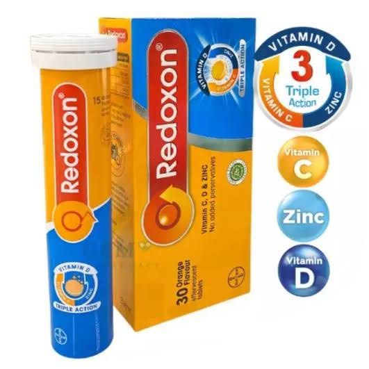 Redoxon Vitamin D Organge flavour (30tablets) Expires date: August 2025 ...