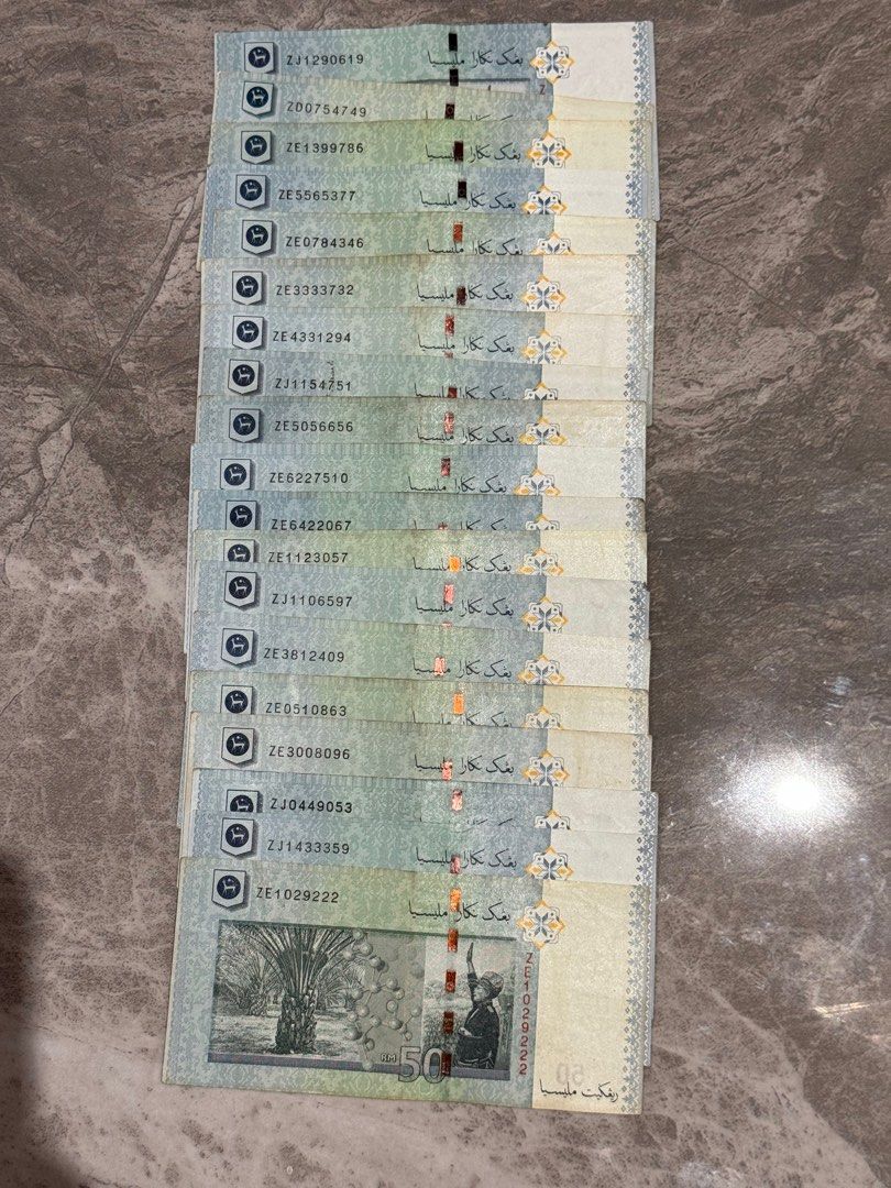 Replacement notes rm50 & rm100, Hobbies & Toys, Collectibles ...