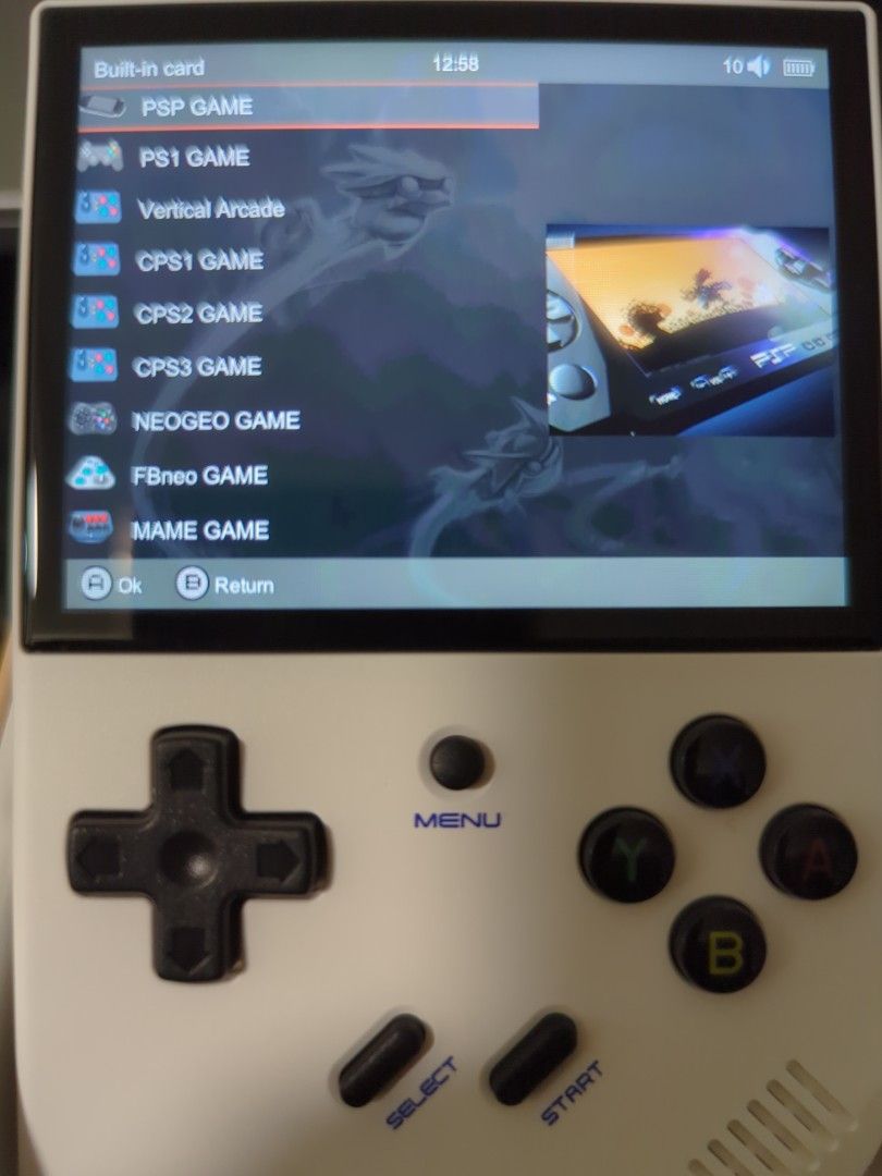 RG35XX Plus Handheld Game Console, Video Gaming, Video Game Consoles ...