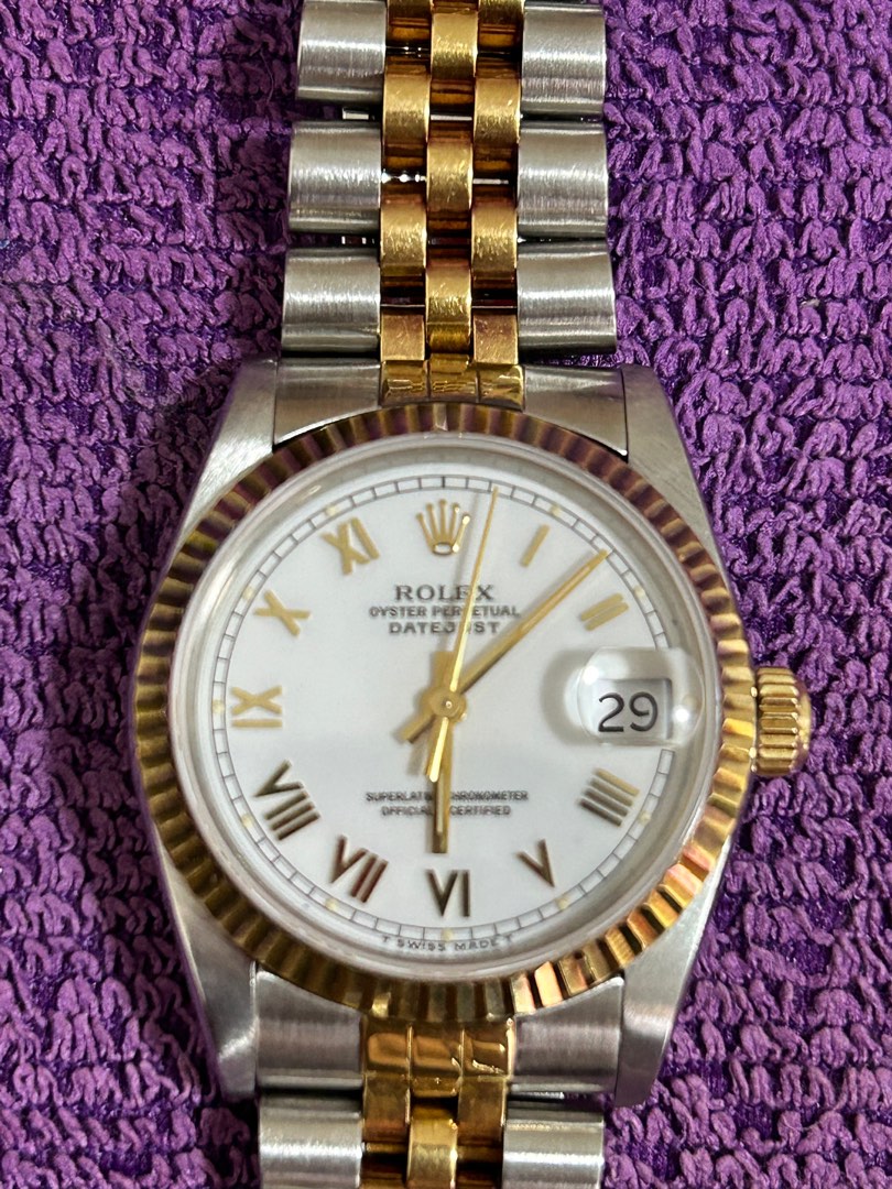 Rolex Boy Date Just, Luxury, Watches on Carousell
