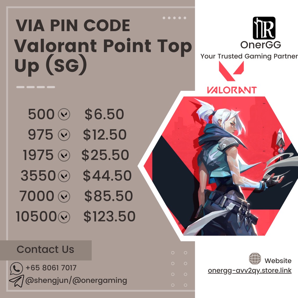 [SAFEST | LEGIT] 24/7 Valorant Top-Up Service | Valorant Points (VP ...