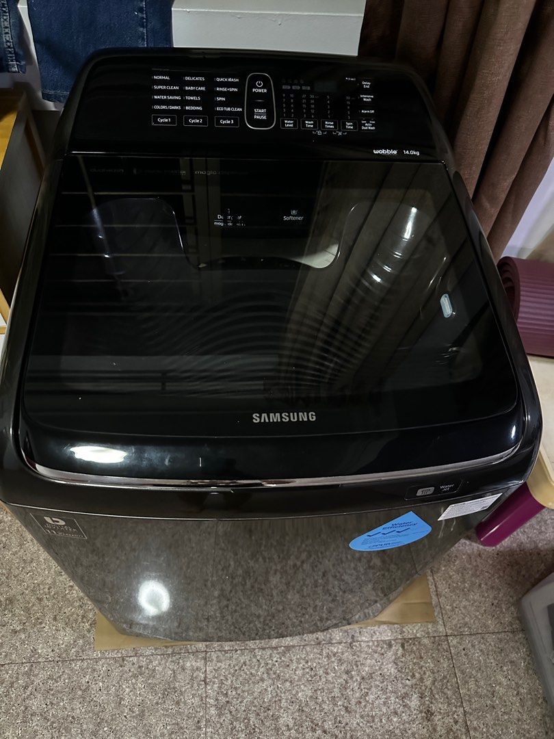 Samsung Washing Machine Top Load 14kg, TV & Home Appliances, Washing ...