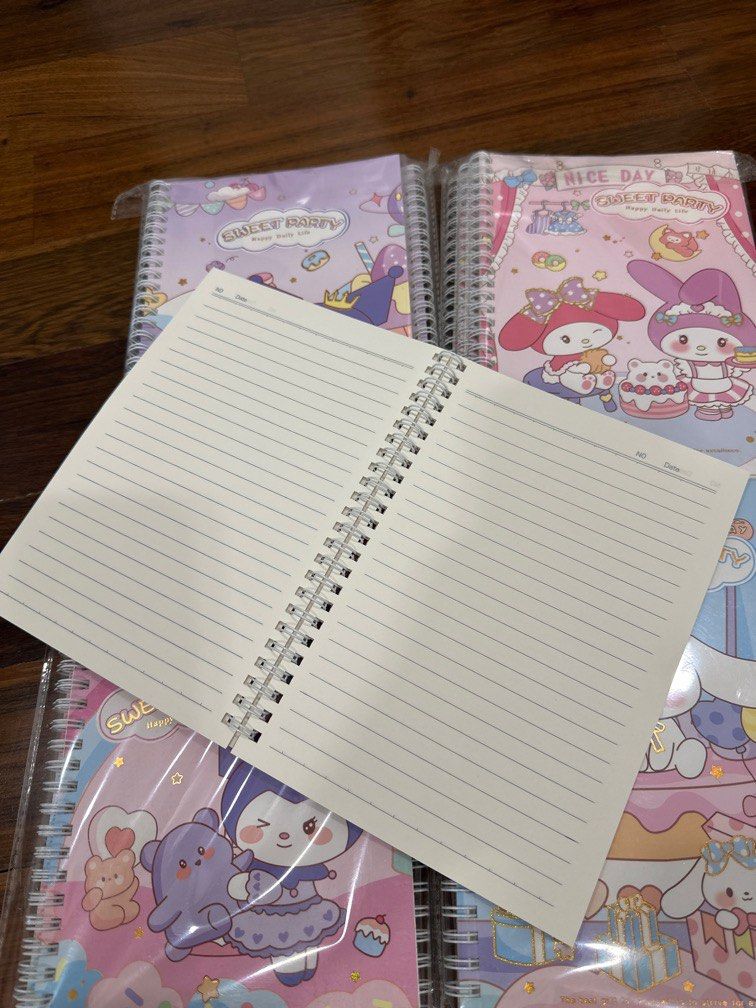 A5 Sanrio Lined Notebooks, Hobbies & Toys, Stationery & Craft, Other ...