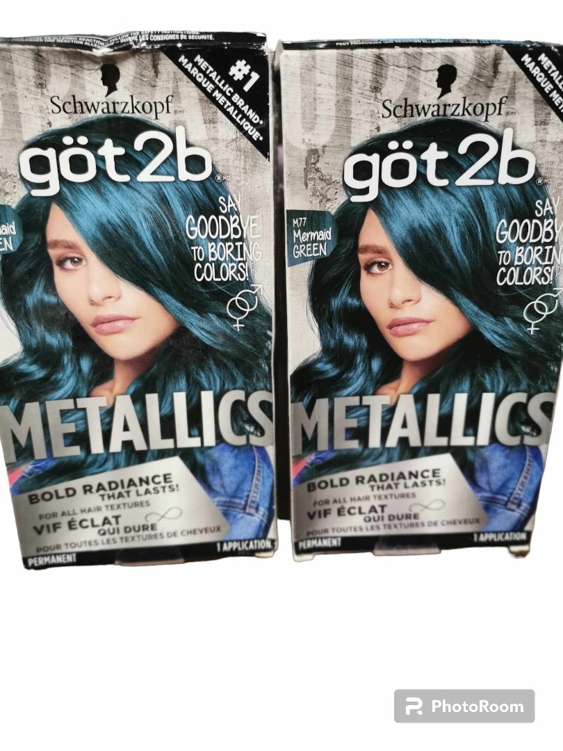Schwarzkopf Got2b Metallics Head Turning Radiance Permanent Hair Color ...