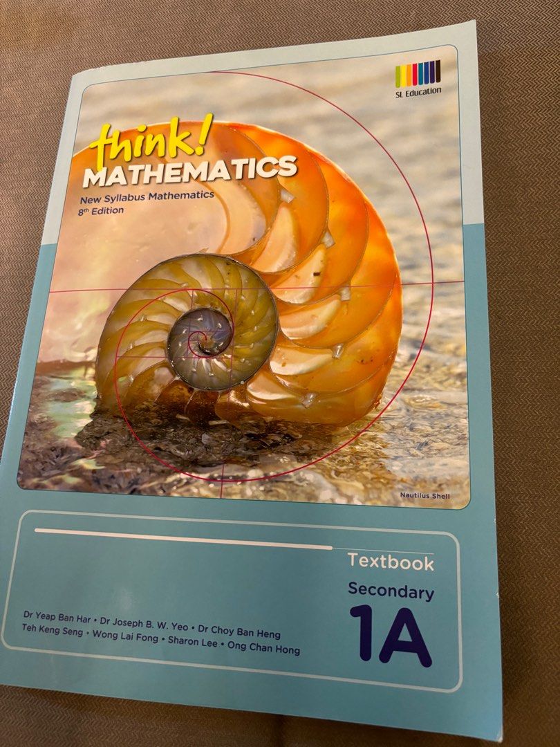 Sec 1 Math Textbook, Hobbies & Toys, Books & Magazines, Textbooks on ...