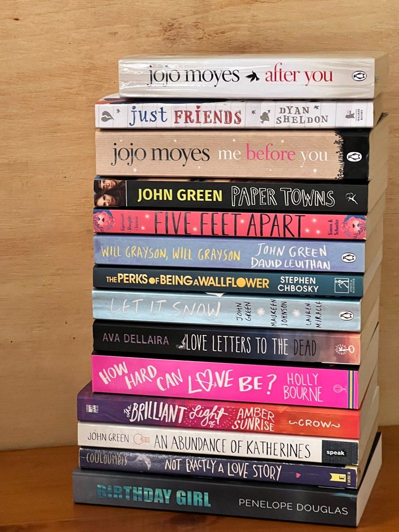 (Sec Hand) English Teen Novels, Hobbies & Toys, Books & Magazines ...