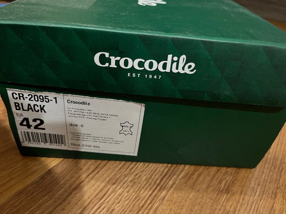 sepatu formal pantofel pria merk crocodile dan sledgers, Fesyen Pria ...