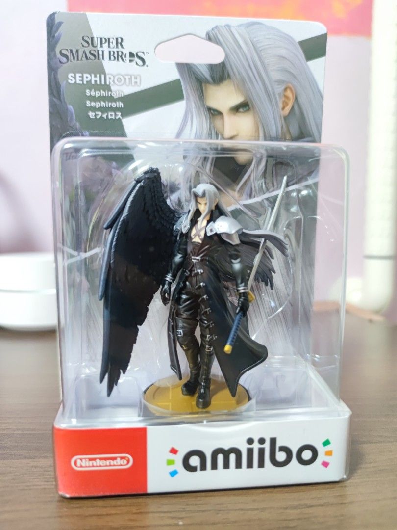Sephiroth Amiibo BNIB Nintendo Super Smash Bros Final Fantasy, Hobbies & Toys, Toys & Games on ...