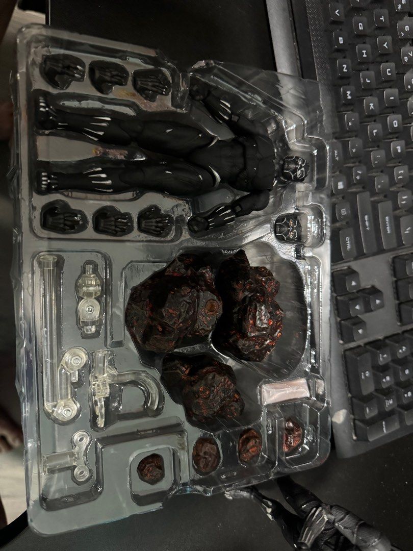 SHF Black Panther (Rock effect), Hobbies & Toys, Toys & Games on Carousell