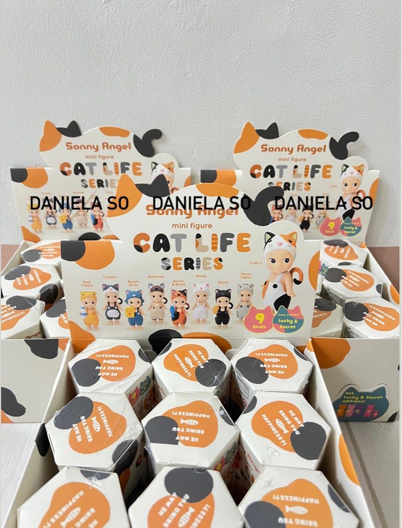 Sonny Angel Cat Life Series Whole Box Set, Hobbies & Toys, Toys & Games ...