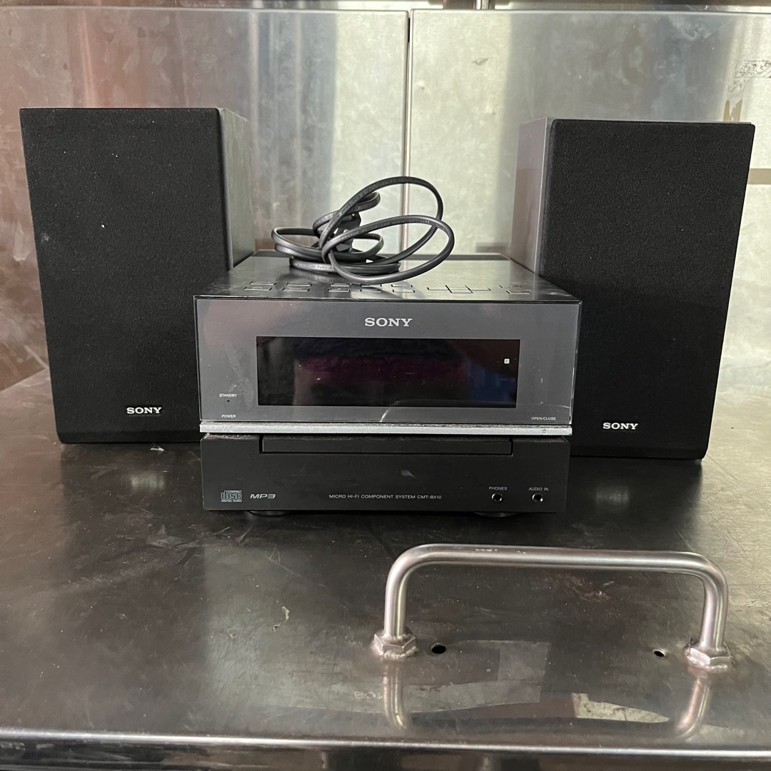 Sony CMT-BX10 HiFi System, Audio, Portable Music Players on Carousell
