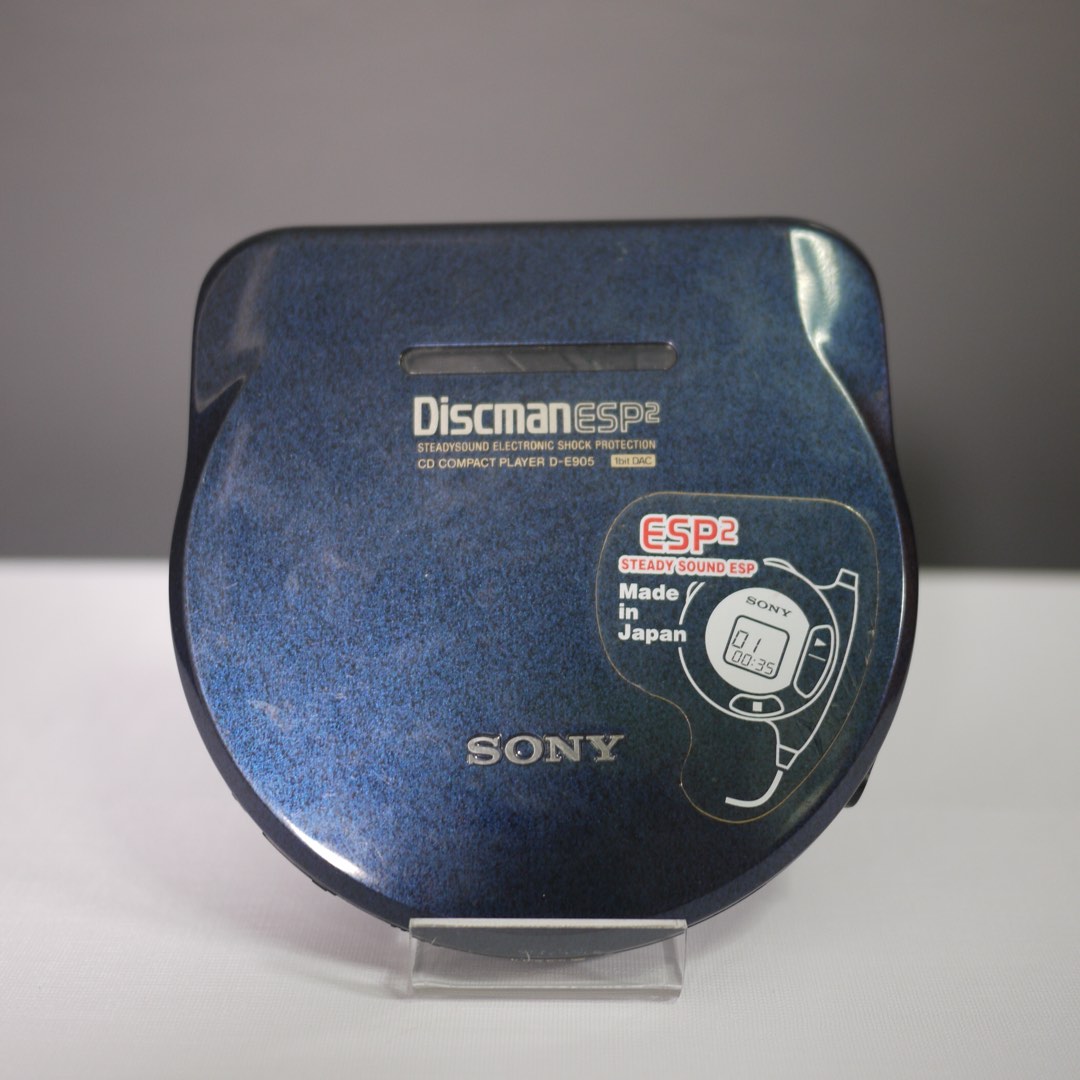 Sony Discman ESP 2 D-E905 DEFECTIVE CD music player, Audio, Portable ...