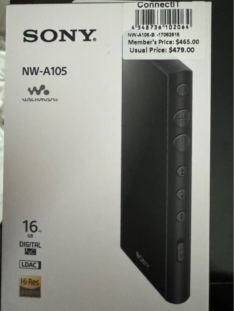 Sony NW-A105 MP3 player, Mobile Phones & Gadgets, Other Gadgets on ...
