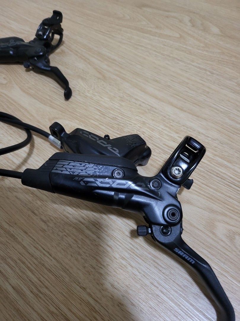 SRAM Code RS 4 piston brakes and levers, Sports Equipment, Bicycles ...