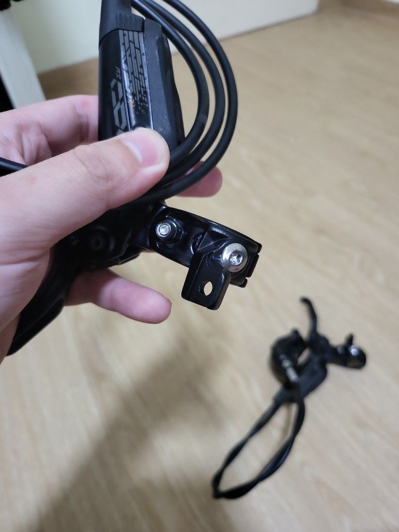 SRAM Code RS 4 piston brakes and levers, Sports Equipment, Bicycles ...