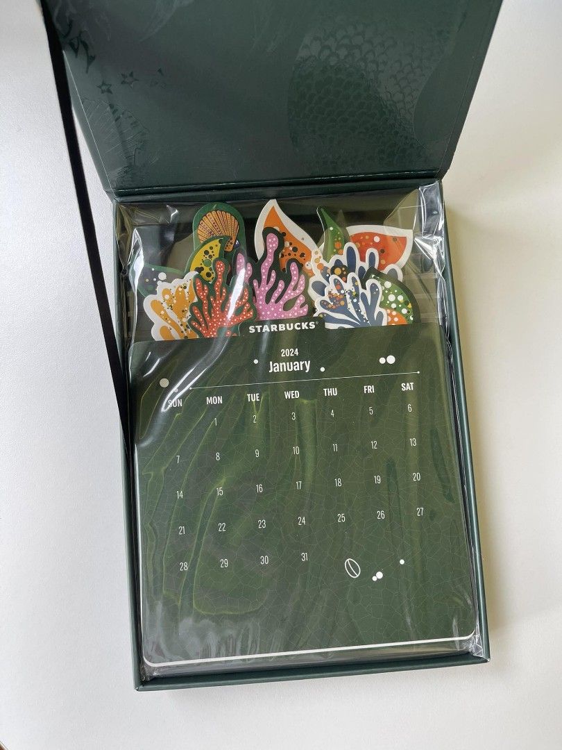 Starbucks Calender 2024, Hobbies & Toys, Stationary & Craft, Stationery ...