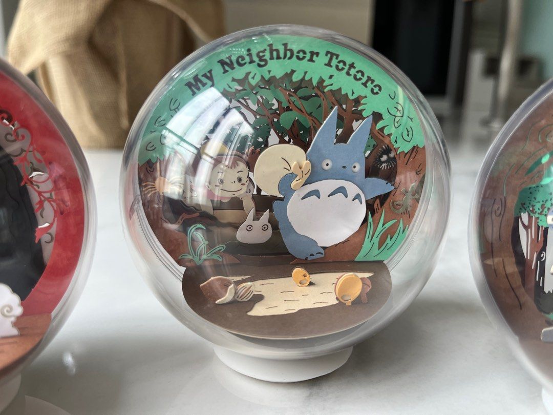 Studio Ghibli Totoro Paper Theater, Hobbies & Toys, Stationery & Craft ...