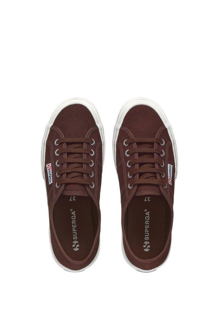 Superga 2750 Cotu Classic Dark Brown, Women's Fashion, Footwear ...