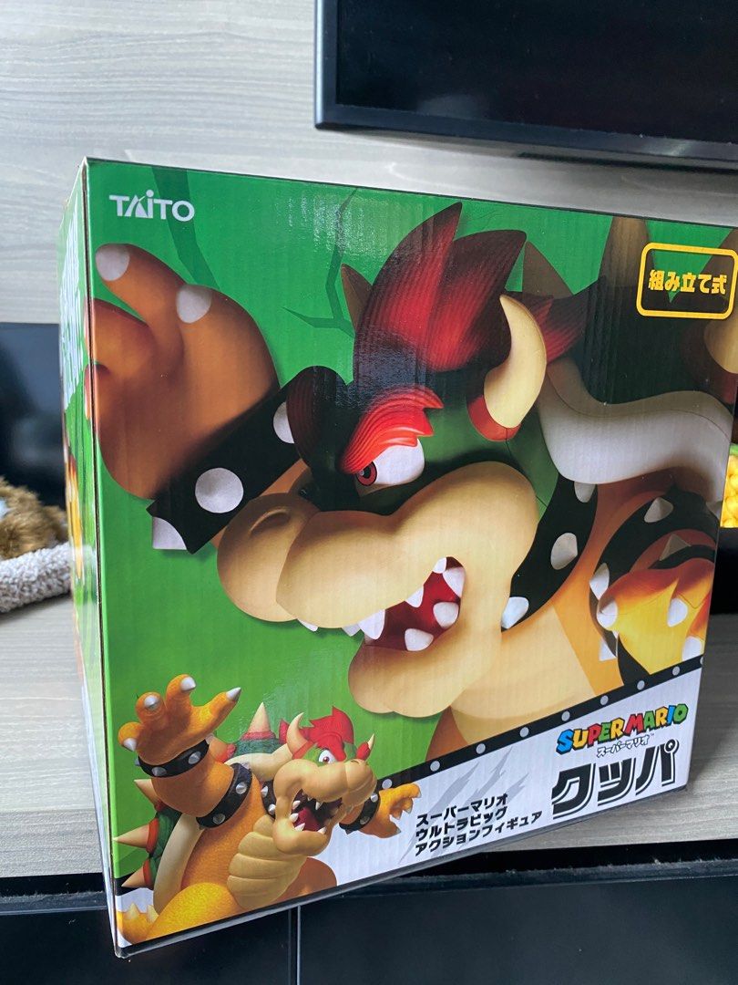 Taito Super Mario Koopa Bowser Ultra Big Action Figure 30cm, Hobbies ...