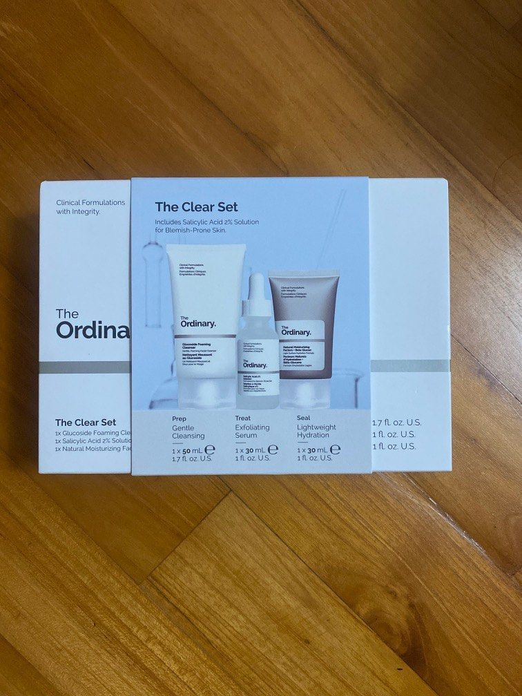 The Ordinary Clear Set, Beauty & Personal Care, Face, Face Care on ...