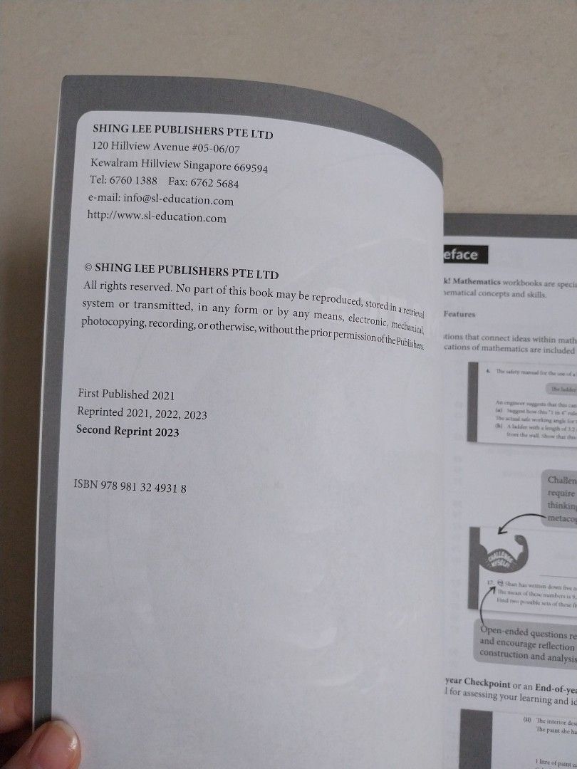 Think! Mathematics new syllabus mathematics 8th edition workbook 2B ...